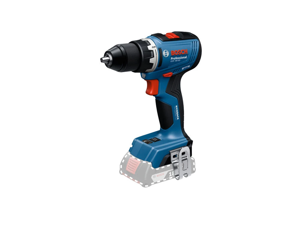 Bosch Set aku alata Bušilica odvrtač GSR 18V-65 i Udarni odvrtač GDR 18V-215, 2×5.0Ah akumulatora, Punjač GAL 18V-40, L-BOXX 136