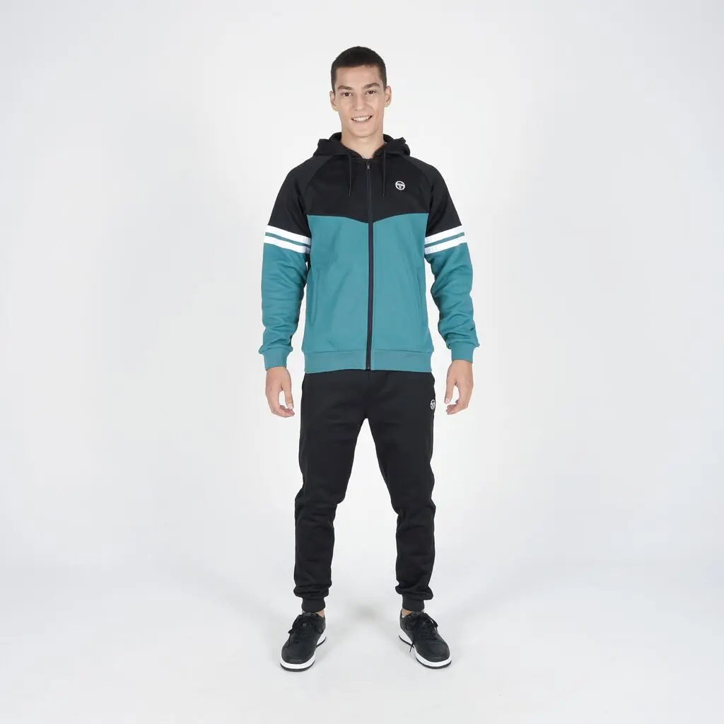 Sergio TacchiniMuška trenerka Mass tracksuit, Zeleno-crna
