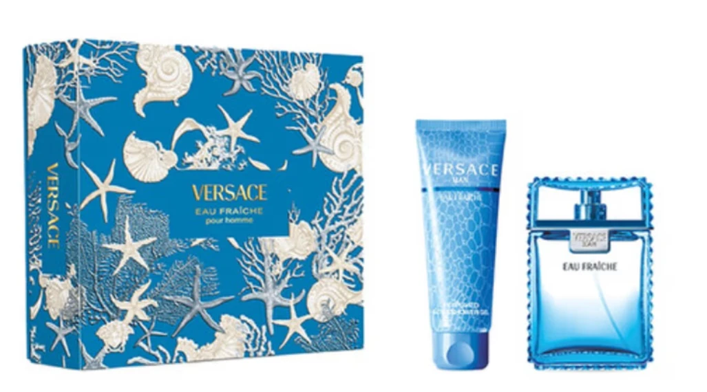 Versace Poklon set za muškarce Eau Fraiche EDT, 100ml + Gel za tuširanje, 150ml