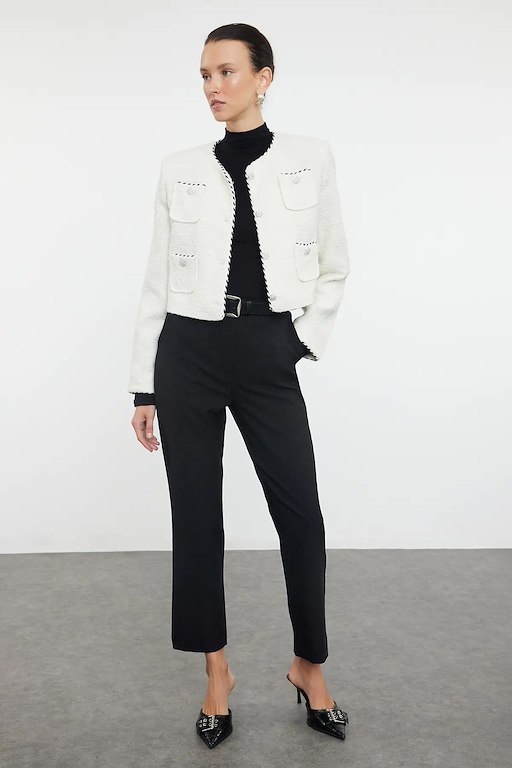 Trendyol Ženske pantalone, Crne