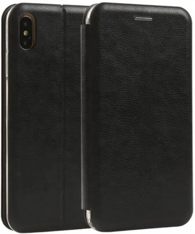 MCLF11-XIAOMI 12 Futrola Leather FLIP 249 43414, Crna