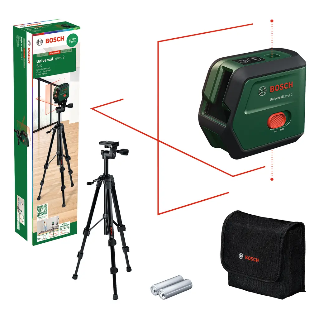 Bosch Građevinski laser Universal Level 2 Set 0603663F01