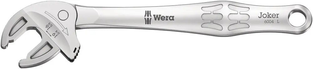 WERA Samopodesivi ključ 6004 Joker L 16-19 x 5/8-3/4" x 224 mm srebrni