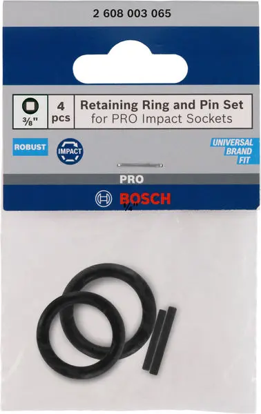 Bosch Osigurač i pin za Pro nasadni ključ 2608003065, 3/8"