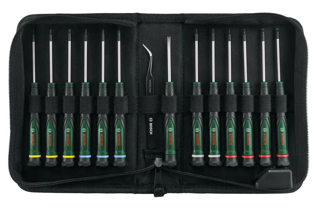 Bosch Set preciznih odvrtača 1600A039J4, 15 delova