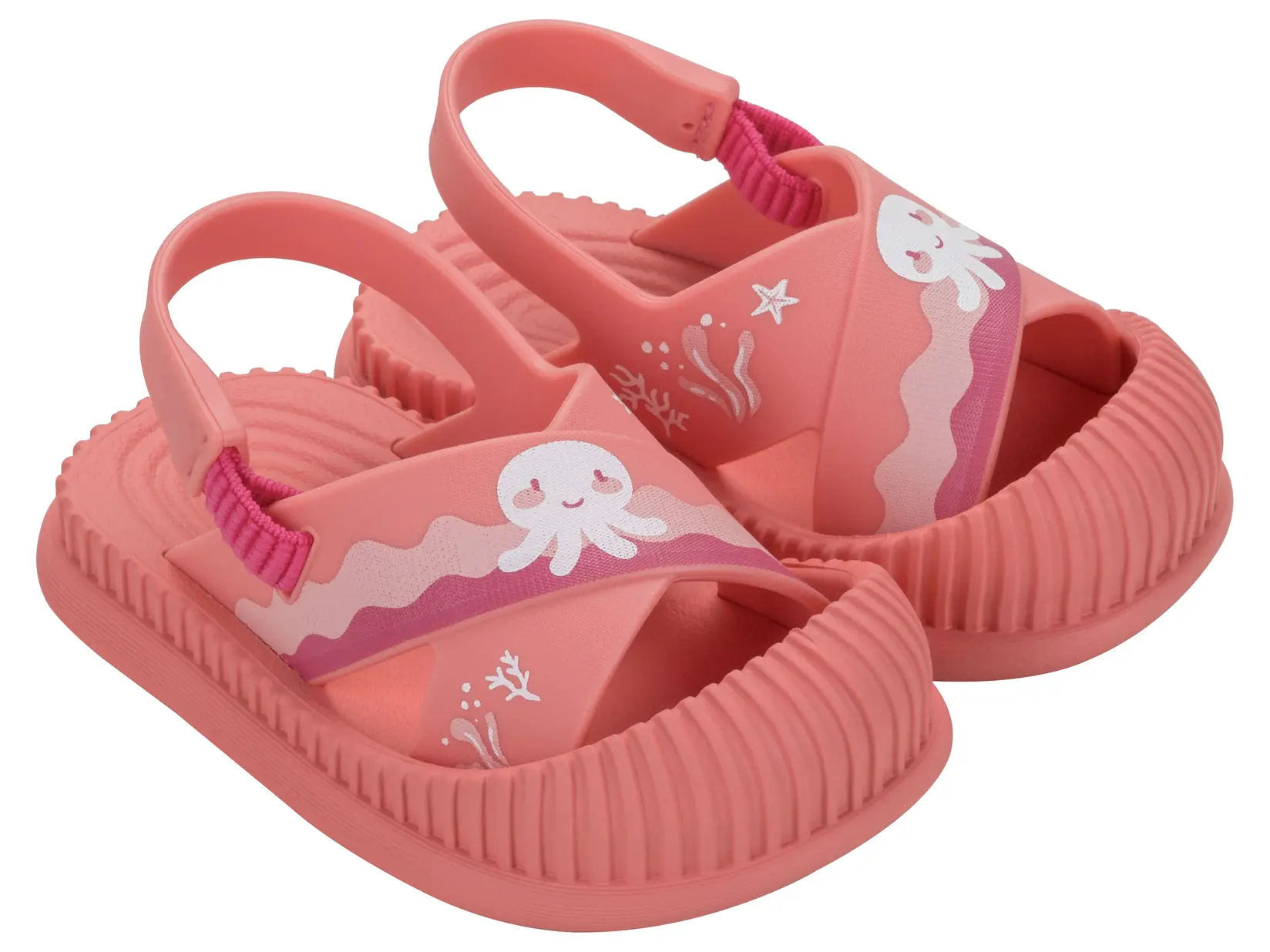 Ipanema Sandale za devojčice 83661-BD301, Fun Sea Baby, Koralne