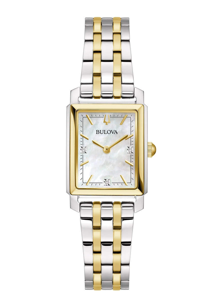 Bulova Ženski sat 98P220, Kućište boje slonovače, Šareni