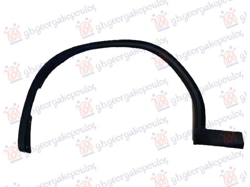 RUB PLASTICNI PREDNJEG BLATOBRANA (M-SPORT) Leva str. BMW SERIES iX3 (G08) (2020-) (OEM: 51778098807)