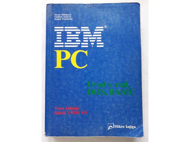 IBM PC Uvod u rad, DOS, BASIC