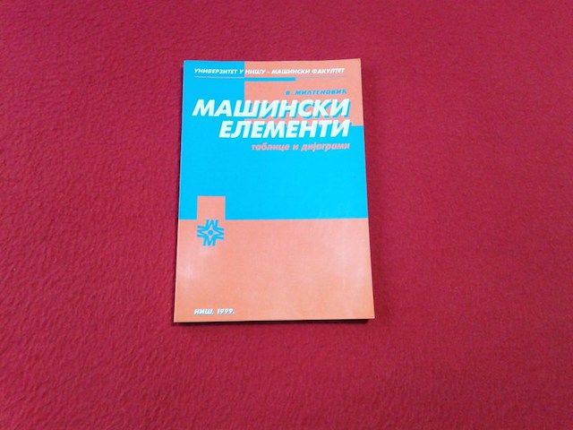 Mašinski elementi: tablice i dijagrami