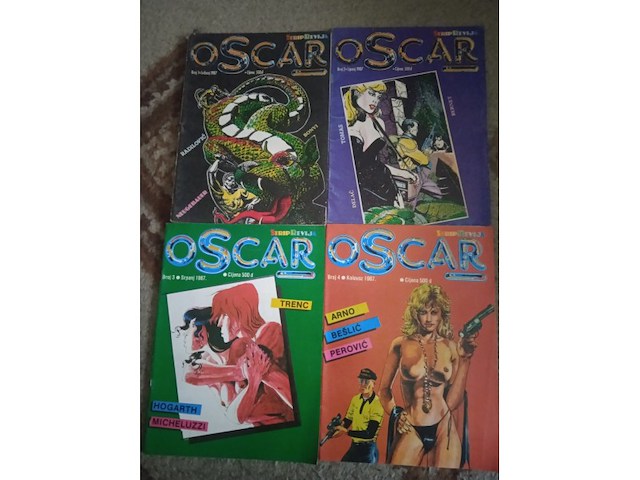 Oscar strip revija br. 1 - 4