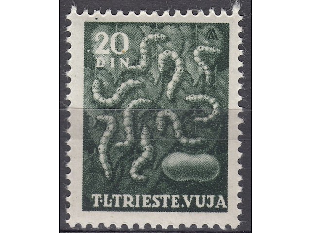 Jugoslavija Trst VUJA 1950 Fauna *
