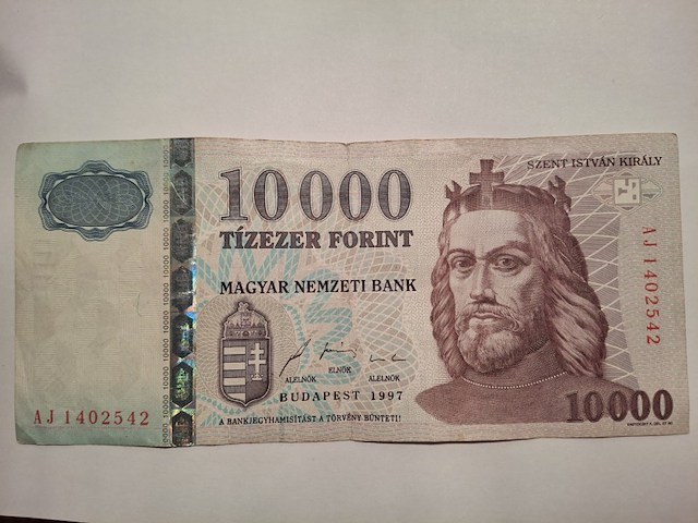 10000 forinti Mađarska