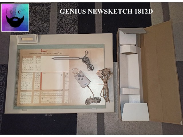 Genius NewSketch 1812D graficki tablet - RARITET