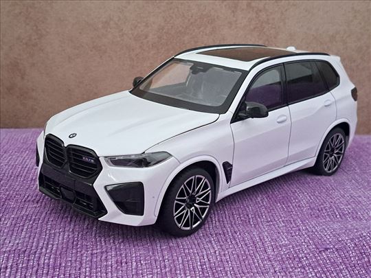 BMW X5M G05 LCI 1:18 /Alpine White/
