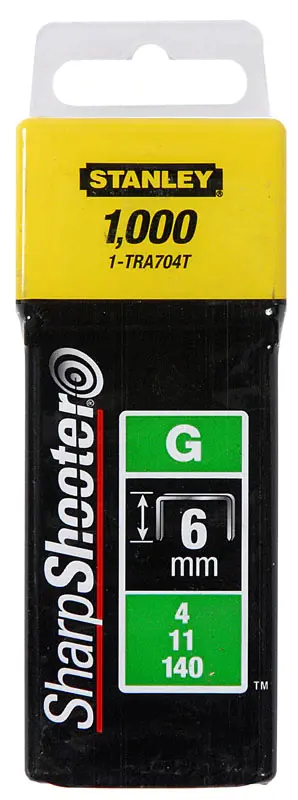 STANLEY Klemerice tip "G" / 1000/1 - 6 mm 1-TRA704T srebrne