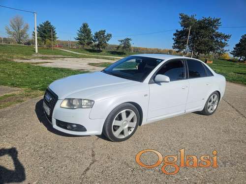 A4 3x S Line 125kw 2.0 TDI perla bela 2007 god. .