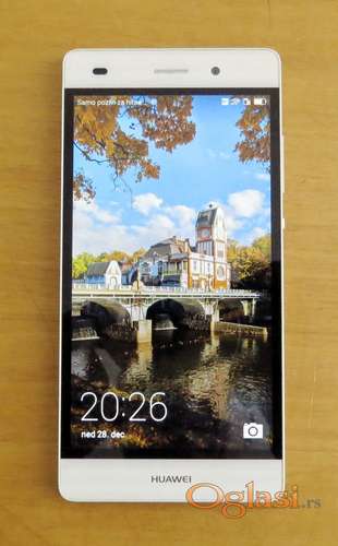 Huawei P8 Lite White 16GB 13MP Battery Talk 15h - Savršen