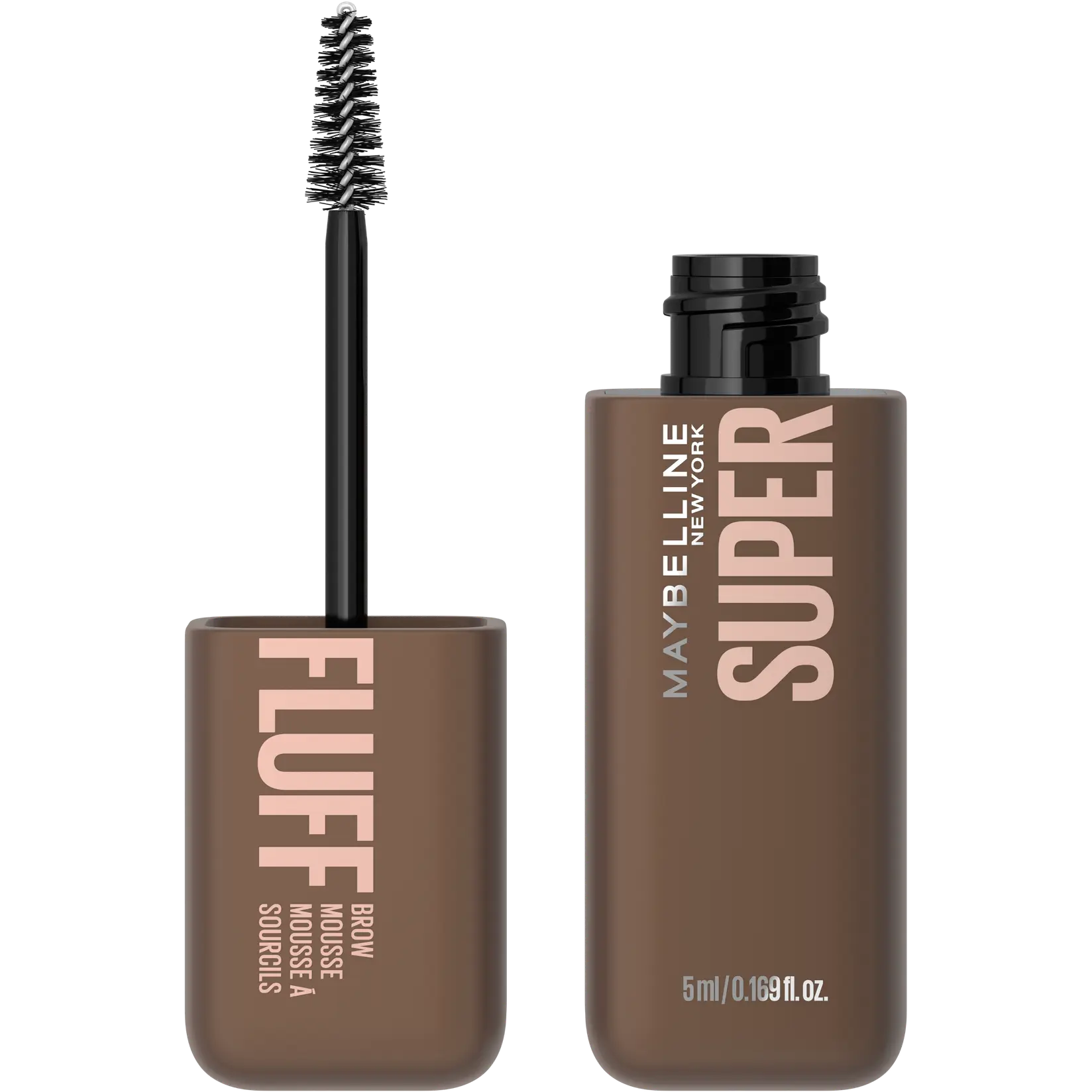 Maybelline New York Maskara za obrve Super Fluff Brow Mousse, 257 Medium brown