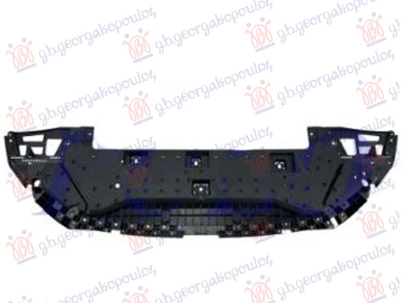 ZASTITA MOTORA ISPOD BRANIKA DONJA PREDNJA PLASTICNA OPEL CORSA F (2023-) (OEM: 9850381480)