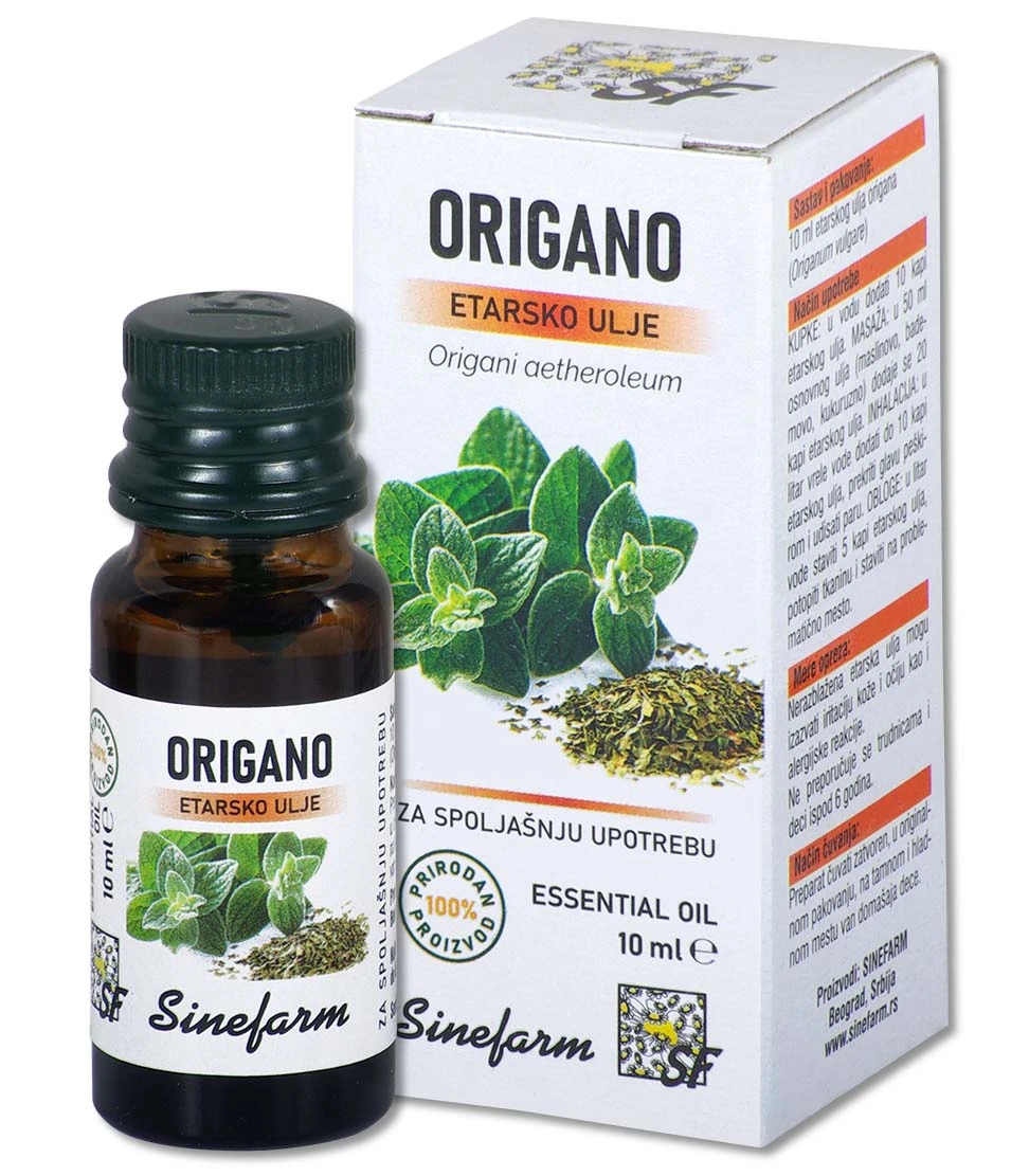 SINEFARM Etarsko ulje od origana, 10ml