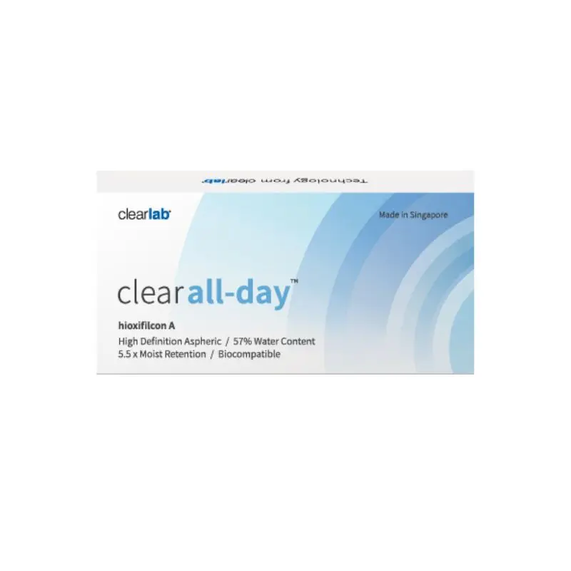 Clearlab Mesečna sočiva clear all-day, 3 komada