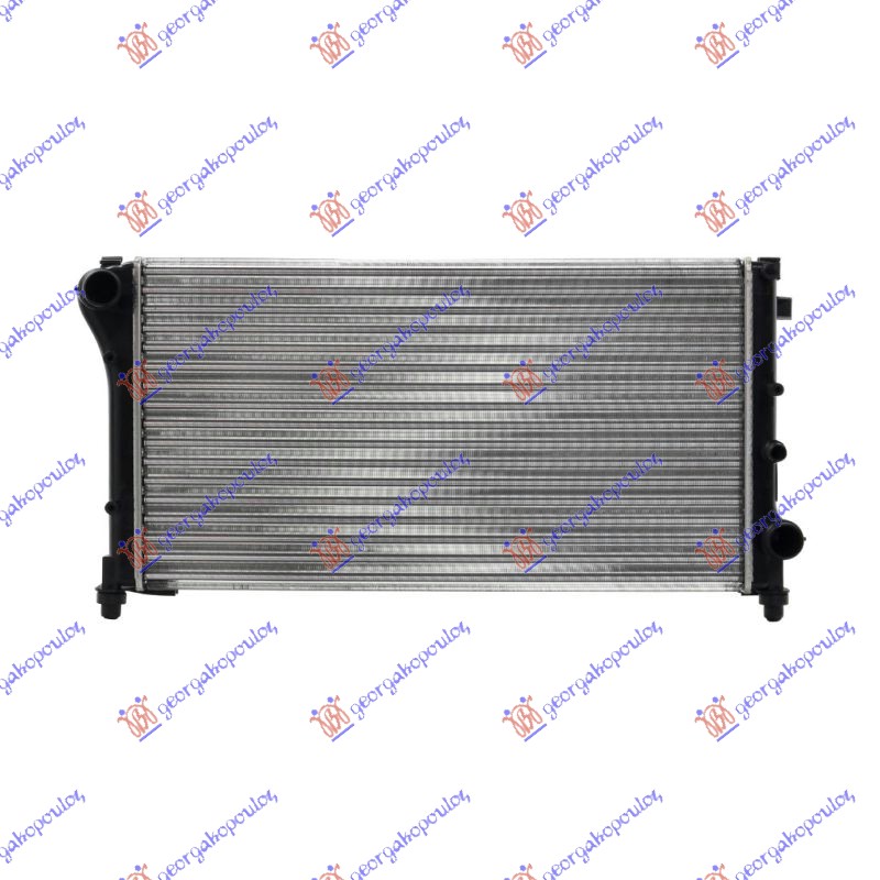 HLADNJAK MOTORA 1.1/1.2 8V (+AC) (59×31.7) (MARELLI) FIAT PANDA (2003-2014) (OEM: 46798743, 51773194)