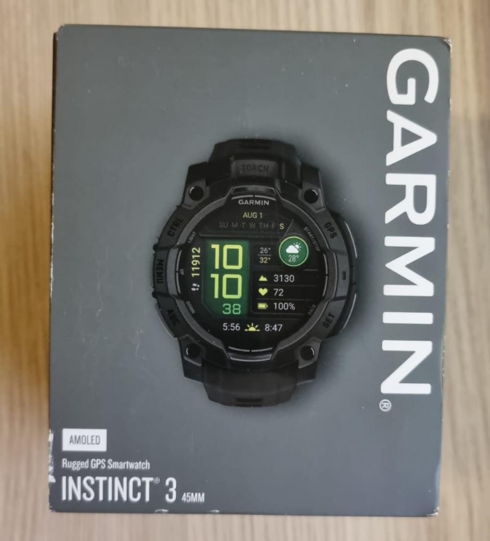 Garmin INSTINCT 3 AMOLED Black 45mm NOV