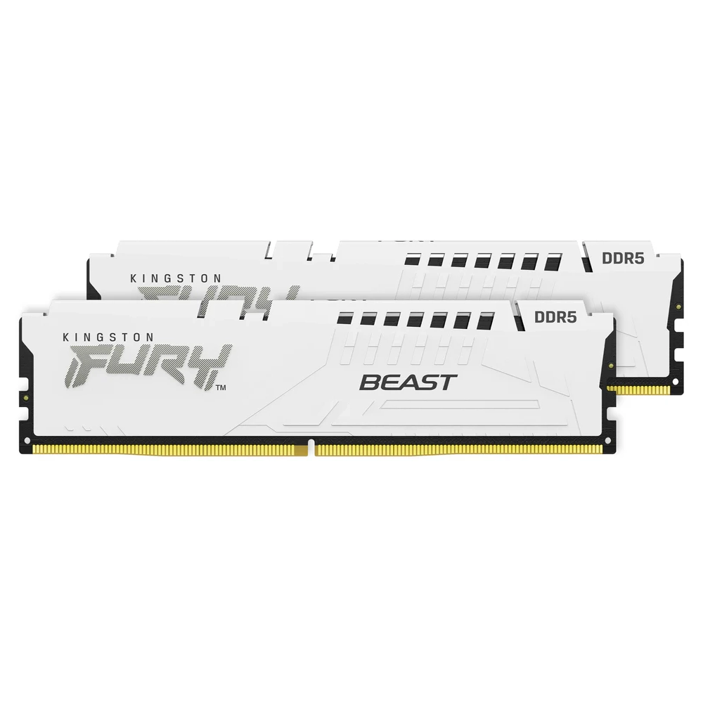 KINGSTON DDR5 32GB (2x16GB) 5600MHz KF556C36BWEK2-32 Fury Beast White Expo