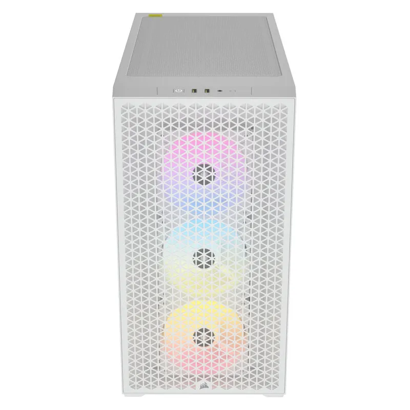 CORSAIR 3000D RGB AIRFLOW Mid-Tower White, CC-9011256-WW