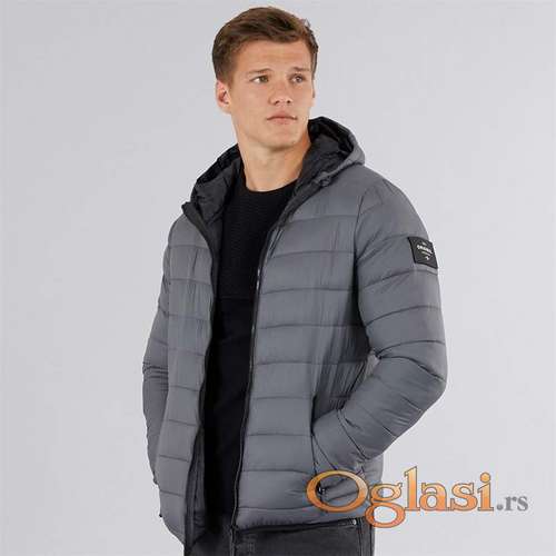 Crosshatch Men's Gattering Puffer Jacket