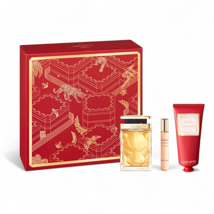 Cartier - La Panthere parfum 100ml + parfum 10ml + 100ml losion / LADY / SET