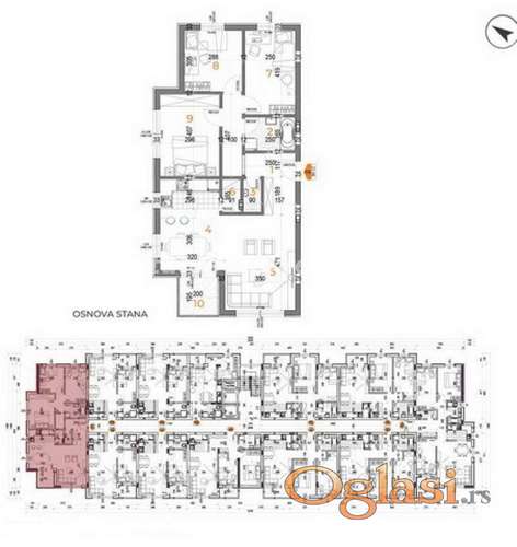 Telep-Veliki Četvorosoban stan 83 m2 sa Terasom u Izgradnji-povrat PDV-065/385 8880