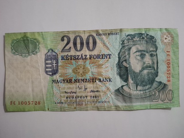 200 forinti MAÐARSKA