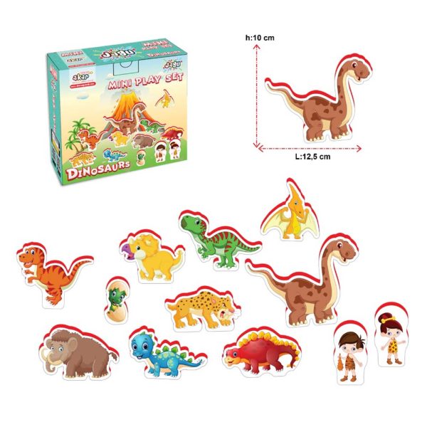 Dečija igračka figure mini dino 12 delova