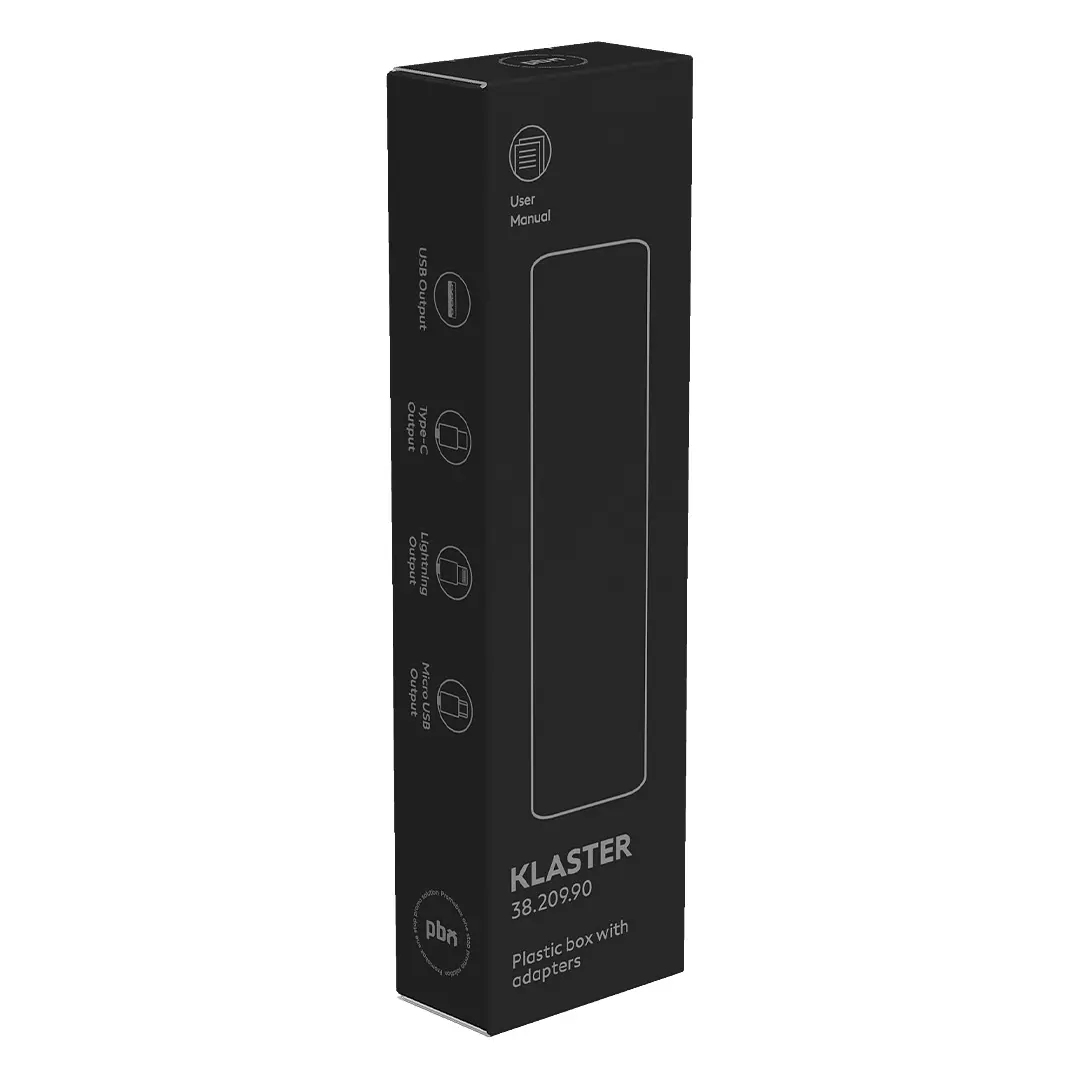 KLASTER - 38209 
                Plastična kutija sa adapterima