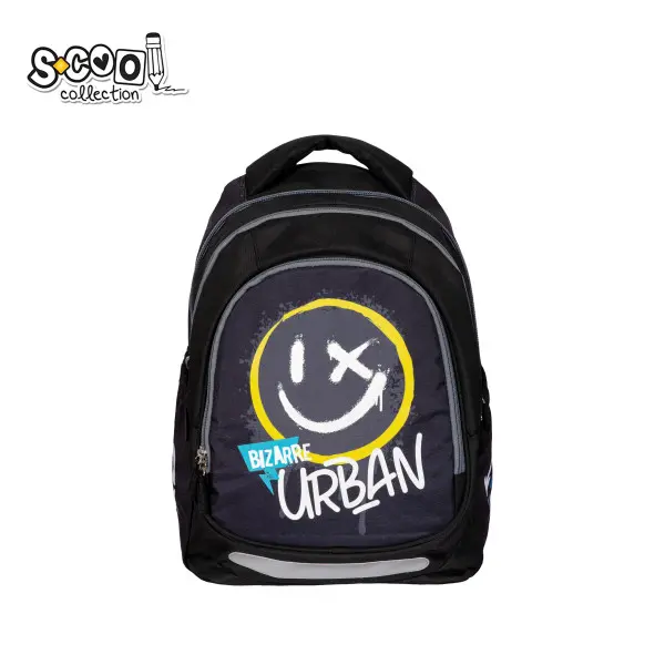 S-COOL SC2638 Anatomski ranac Light urban 41x28x21cm, Crni