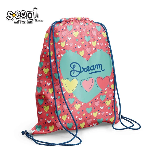 S-COOL SC2508 Torba za patike Dream 46x35.5cm 300D, Roze