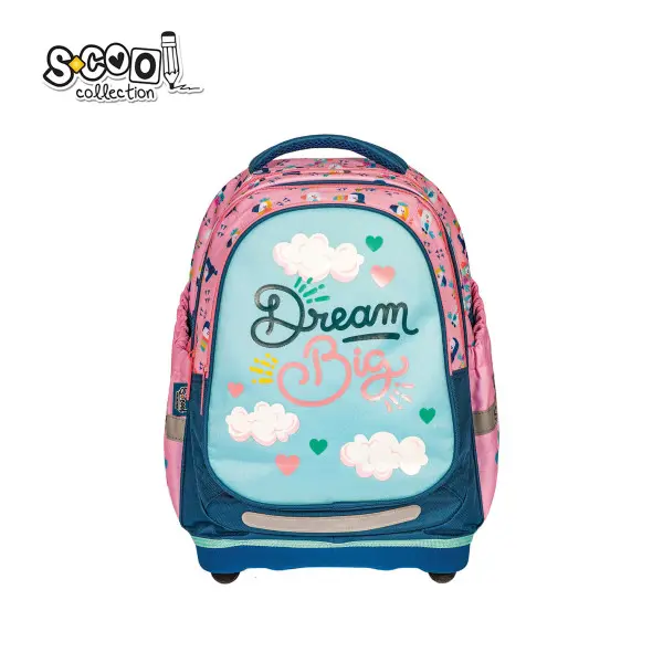 S-COOL SC2641 Anatomski ranac Drem big 38x39x19.5cm, Roze