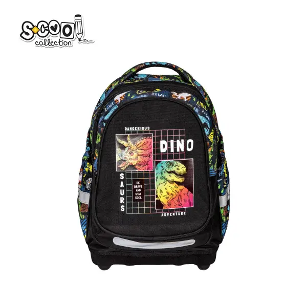 S-COOL SC2644 Anatomski ranac Dino 38x39x19.5cm, Crni