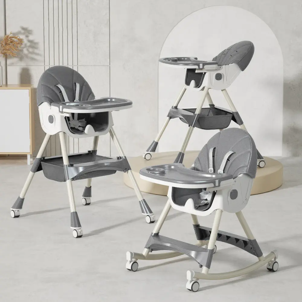 BABY LINE Hranilica za bebe E-560 Premium Siva