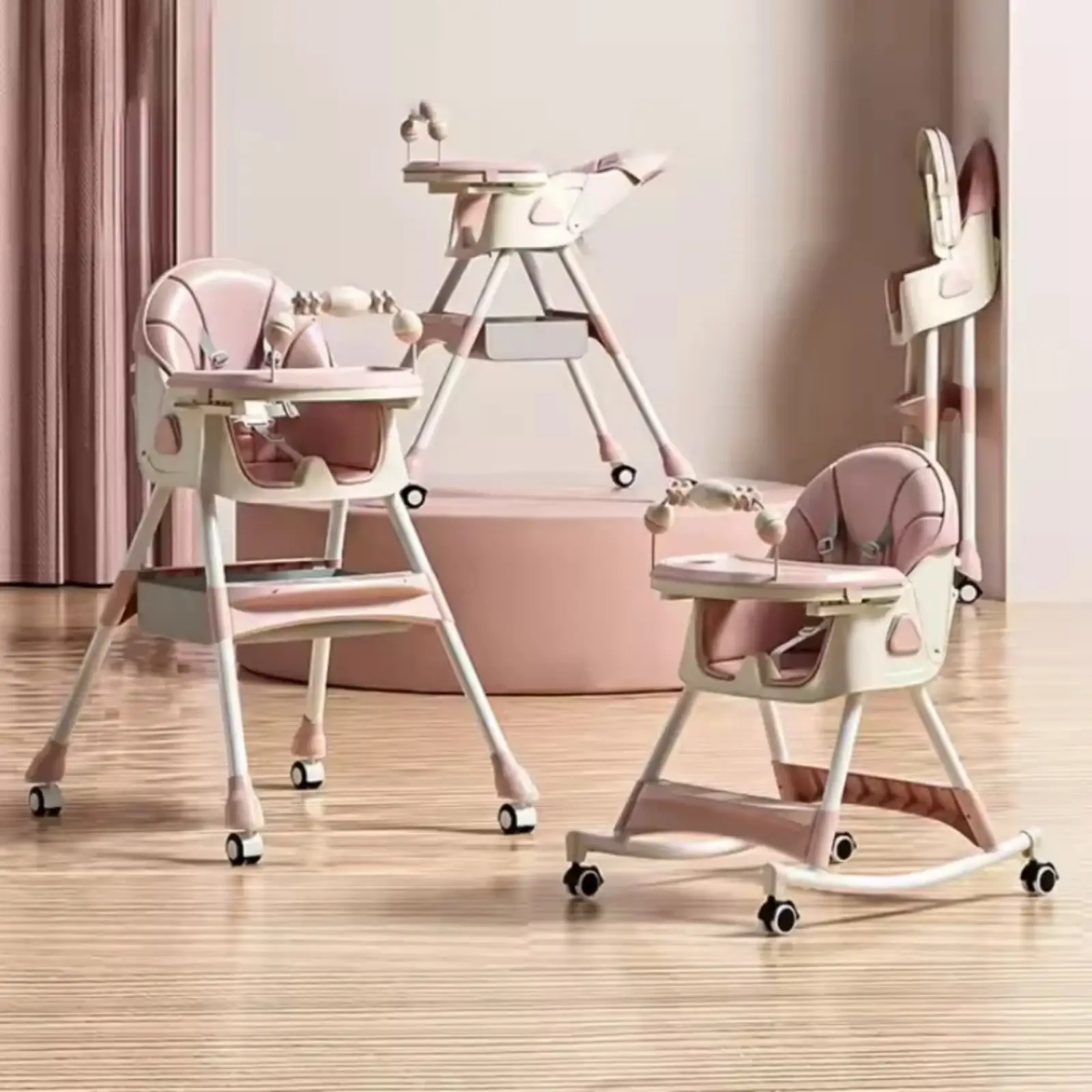 BABY LINE Hranilica za bebe E-560 Premium Roza