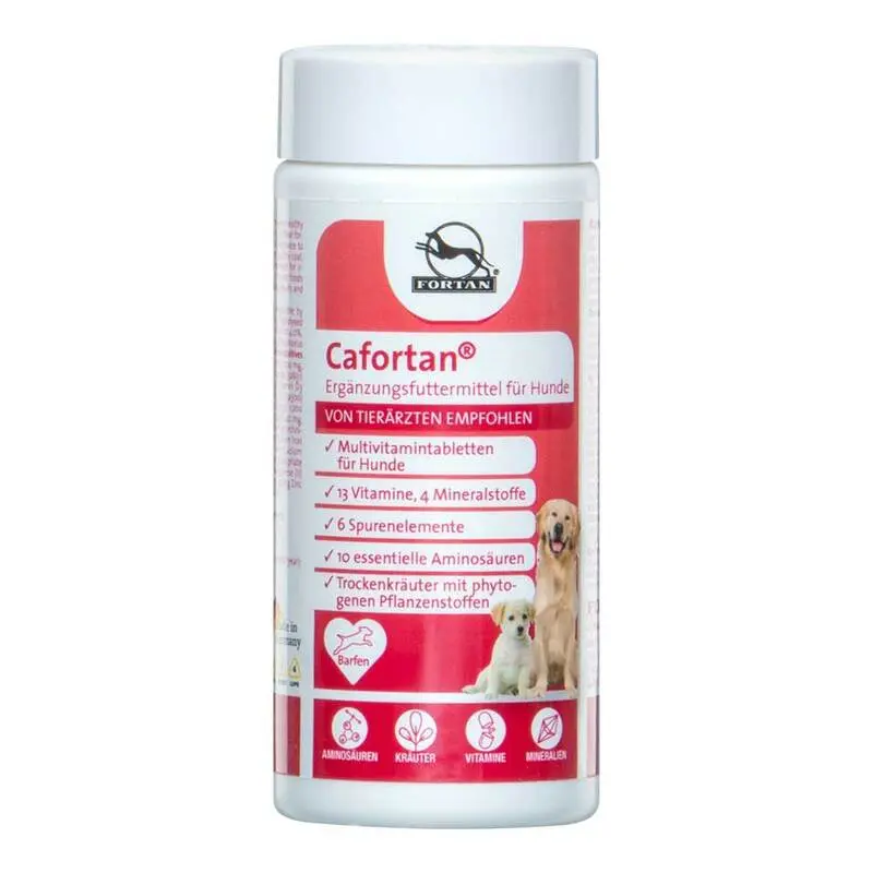 FORTAN Kompleks vitamina i minerala za pse Cafortan, 180 tableta