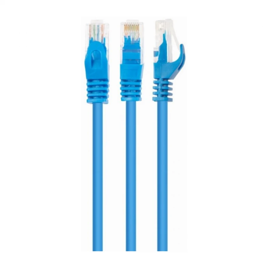 PP6U-3M/B Gembird Mrezni kabl, CAT6 UTP Patch cord 3m blue