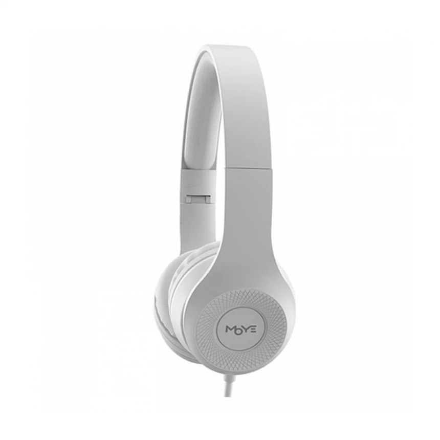 Enyo Foldable Headphones with Microphone Light Gray