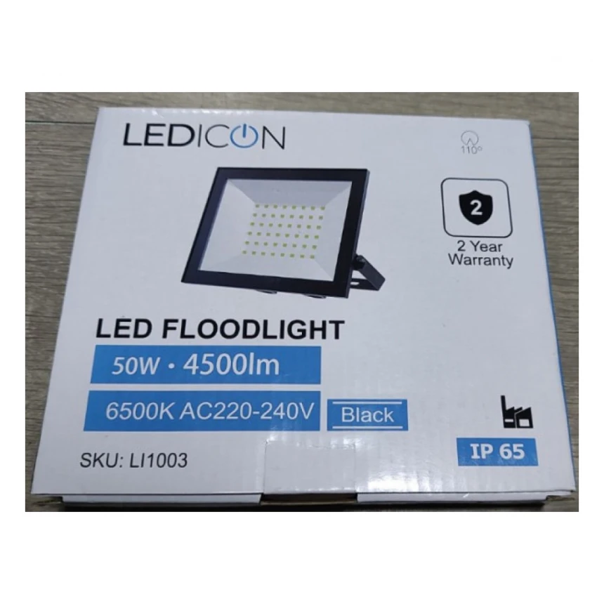 LED REFLEKTOR 50W 4500lm 6500K IP65