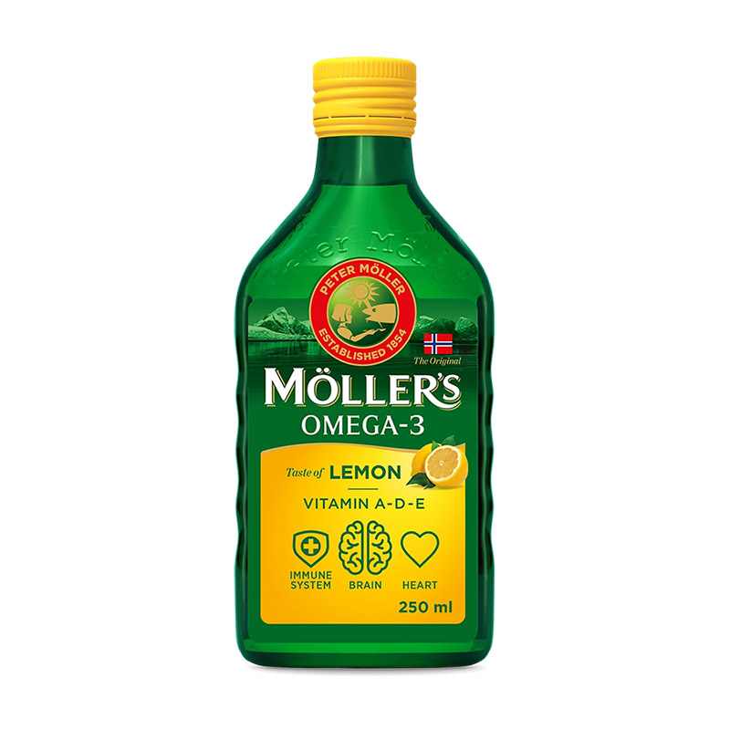 Moller’s Omega-3 ulje bakalara (ukus limuna)