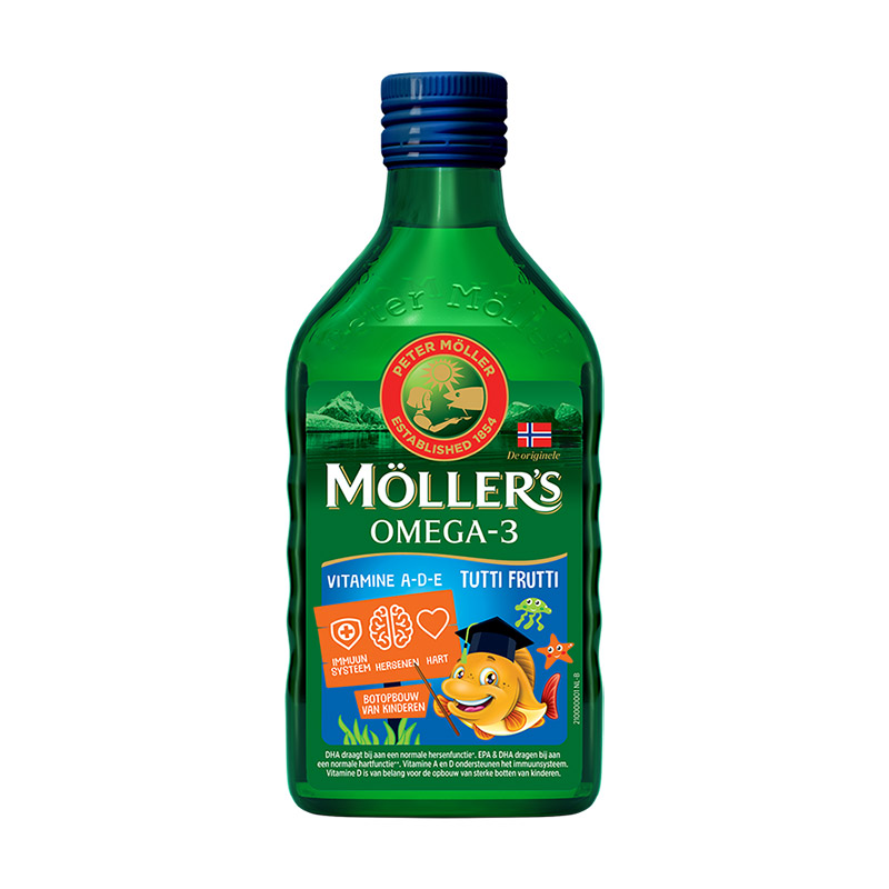 Moller’s Omega-3 ulje bakalara (ukus tuti-fruti)
