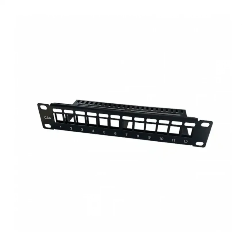 1U/10 Patch panel Ansec prazan