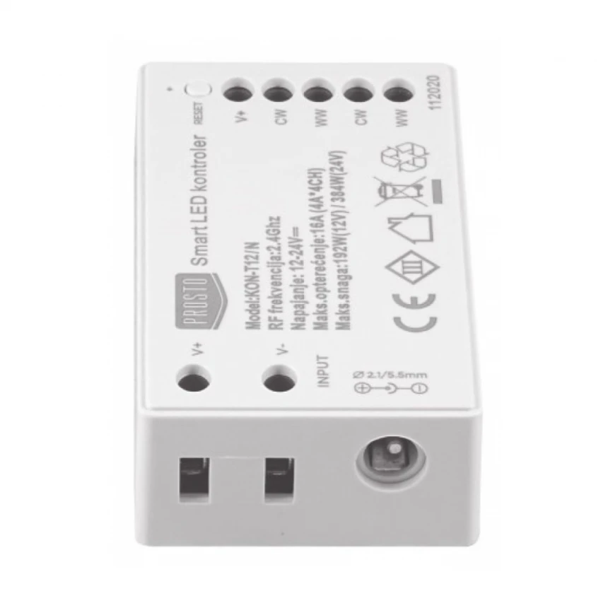 Wi-Fi smart LED kontroler CCT 192W KON-T12/N